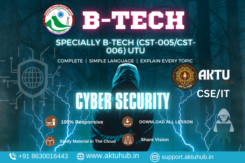Cyber Security (CST-005/CST-006) UTU - Aktu Hub